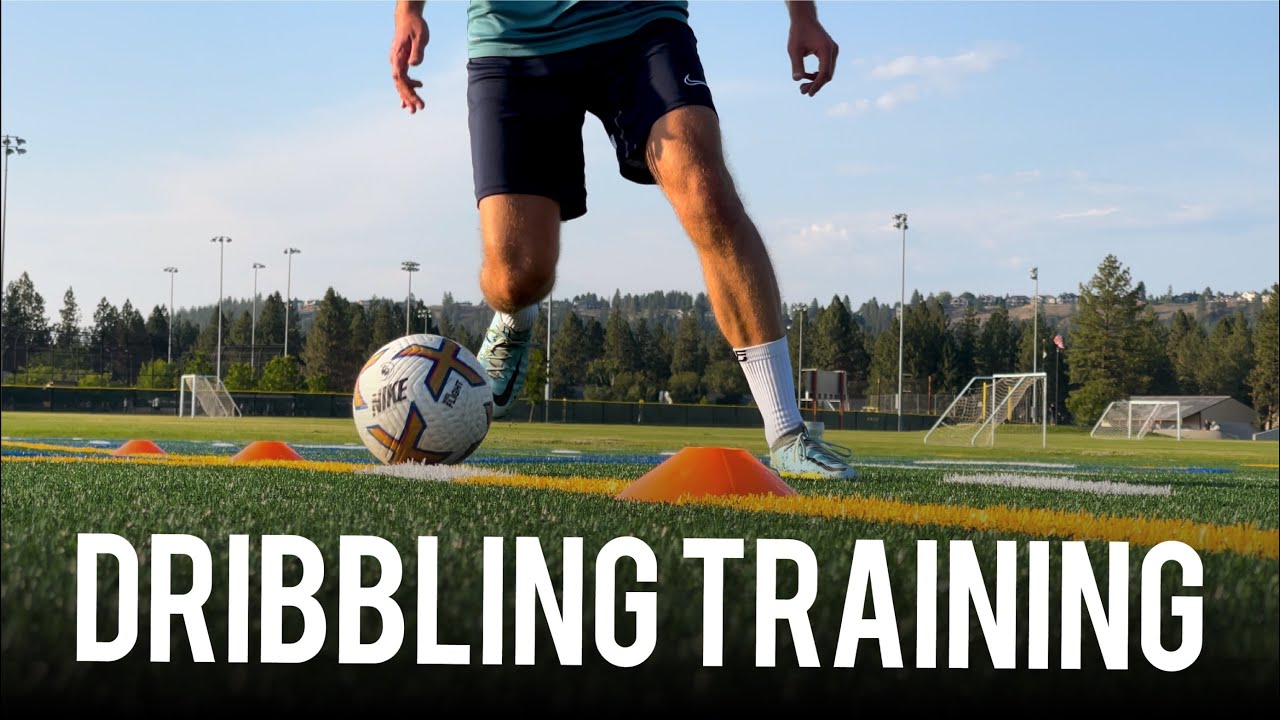 Dribbling ASMR Session | Full Individual Dribbling Training Session for Soccer / Football - YouTube