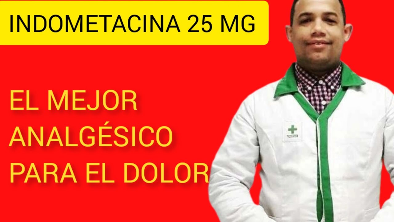 Para qué sirve la indometacina 25mg | Indometacina Dosis - YouTube