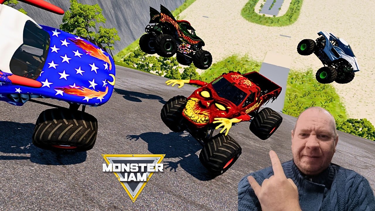 Jaw-Dropping Monster Jam Crash Caught on Camera! 🚗💥 - YouTube