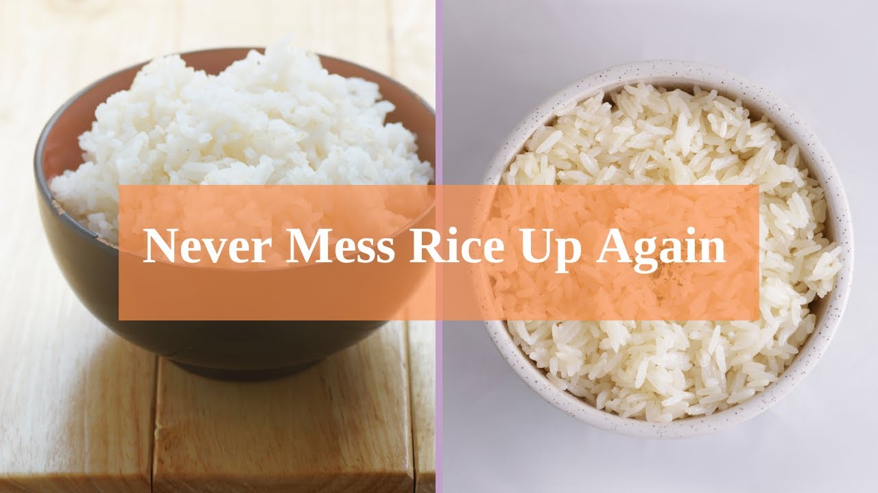 How to Boil Perfect Rice Every Time | Rice Recipes | Cooking Rice in a ...