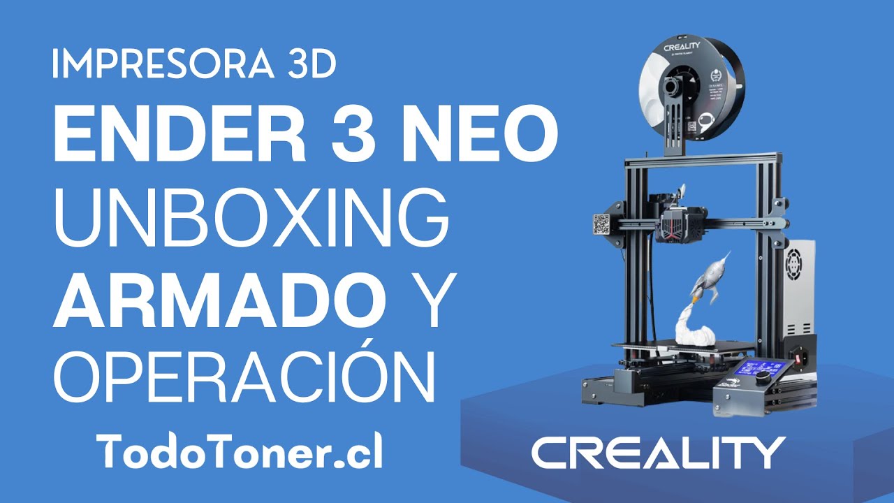Ender 3 NEO Creality - Armado - Tutorial - Montaje - Unboxing 🛠 - YouTube