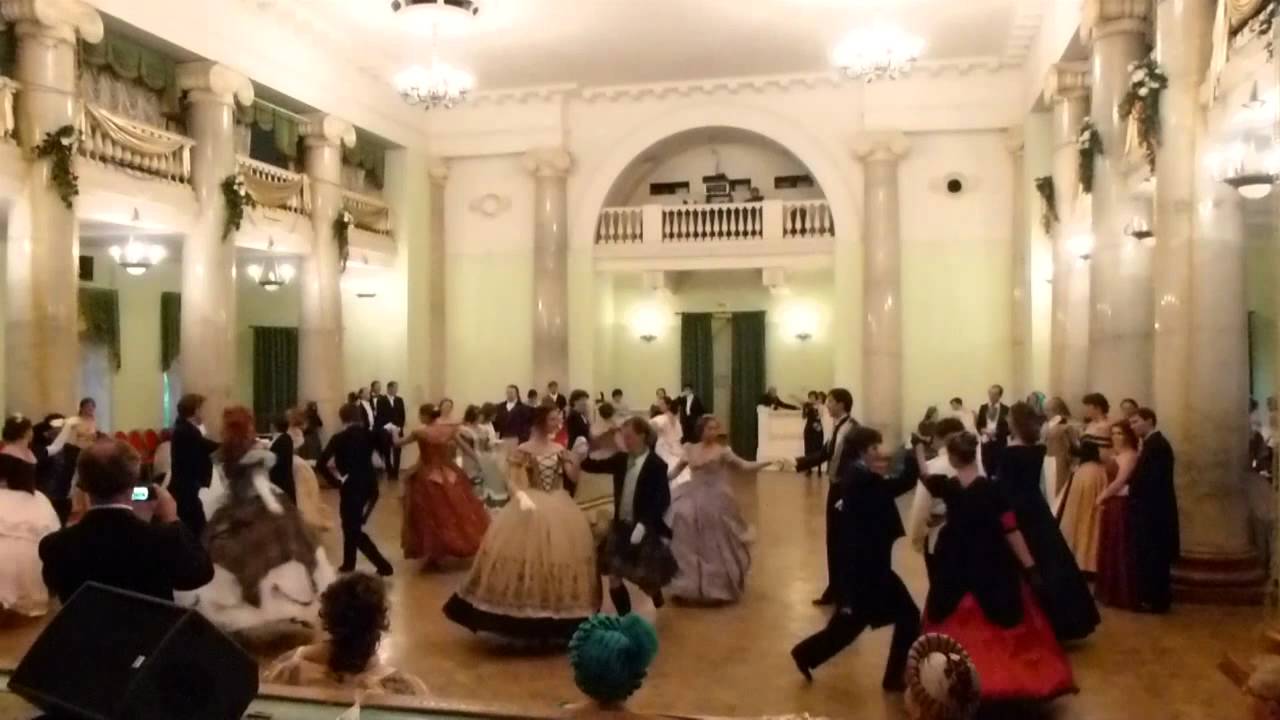 Dancing the Russian Mazurka Quadrille in Moscow! - YouTube