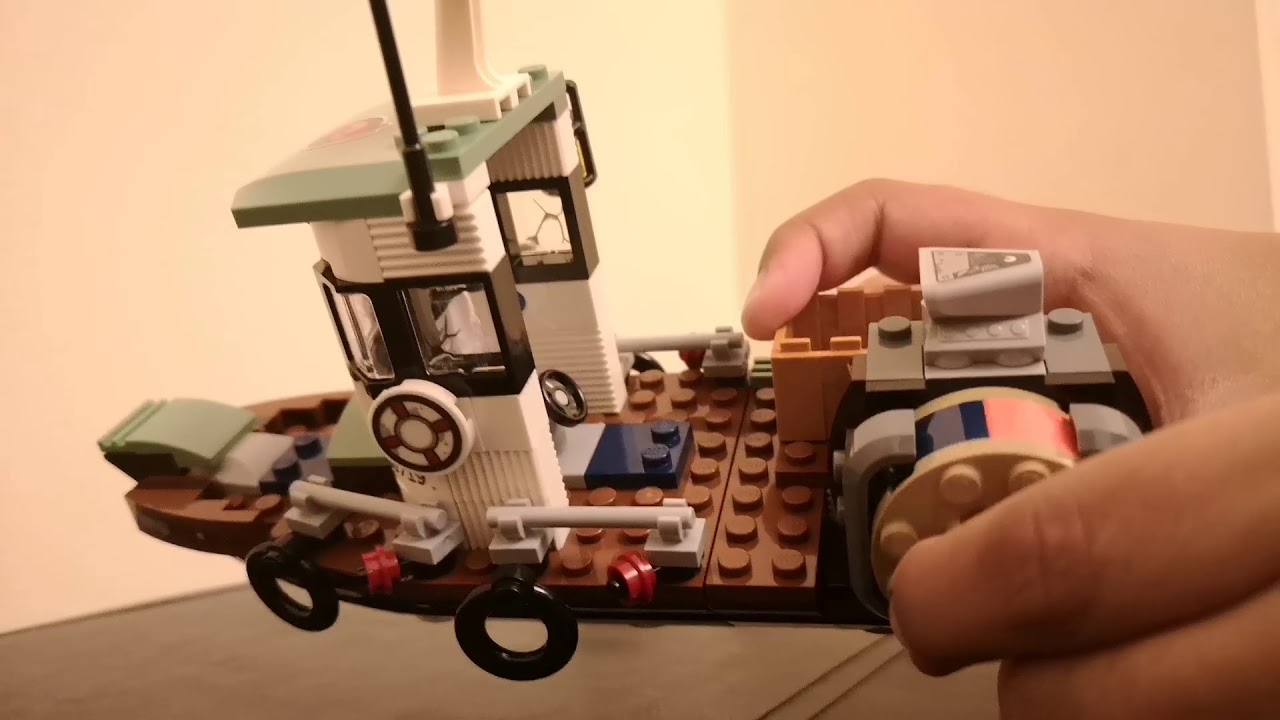 Lego Hidden Side - Wrecked Shrimp Boat set review - 70419 - YouTube