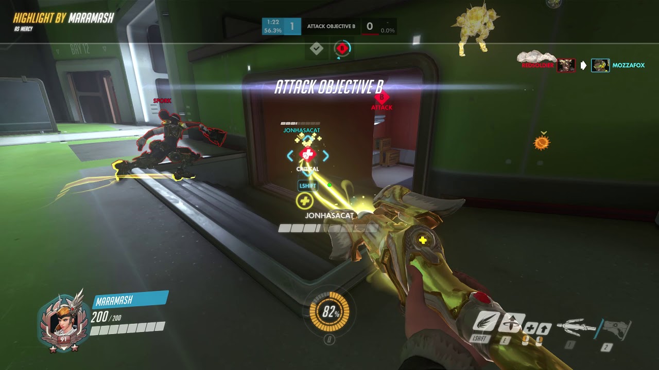 Overwatch Highlight - Lucio Trying His Best - YouTube