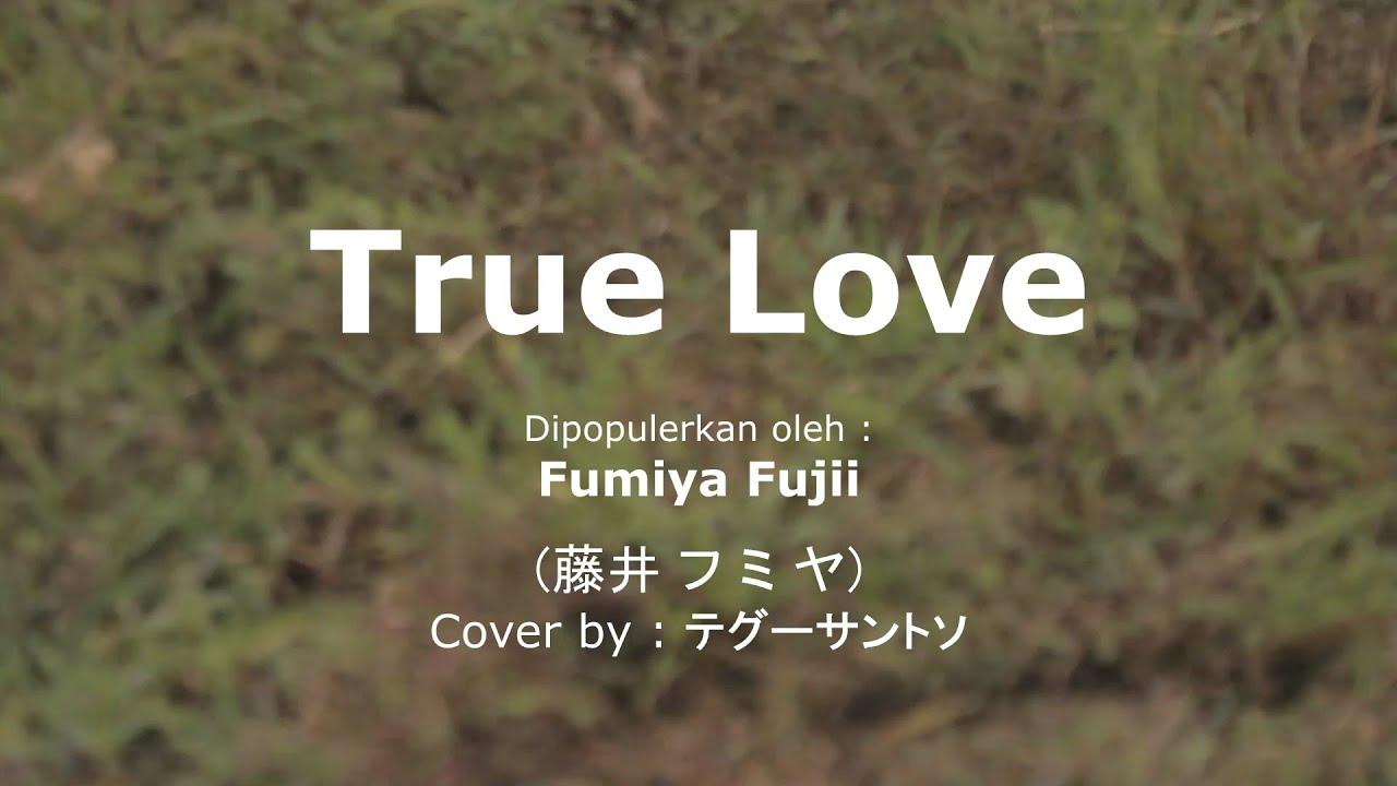 TRUE LOVE ~ Cover by: Entossjp. - YouTube