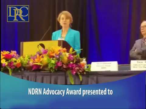 NDRN Advocacy Award - YouTube
