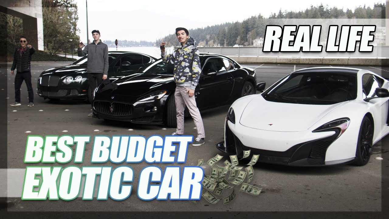 Best "Budget" Exotic Car Challenge! Mountain Roads, The Mall, More ...