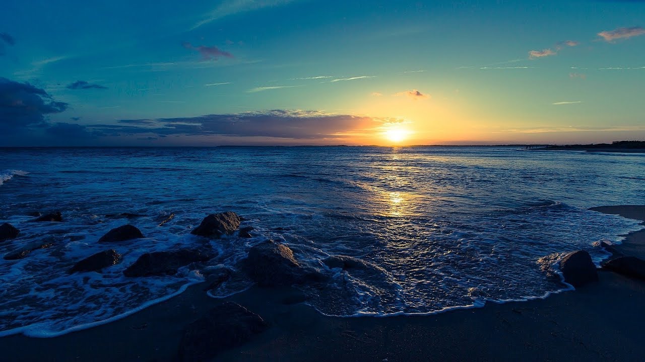 TRÈS DOUCE MUSIQUE et Relaxant Bruit des Vagues pour Oublier les Soucis ...