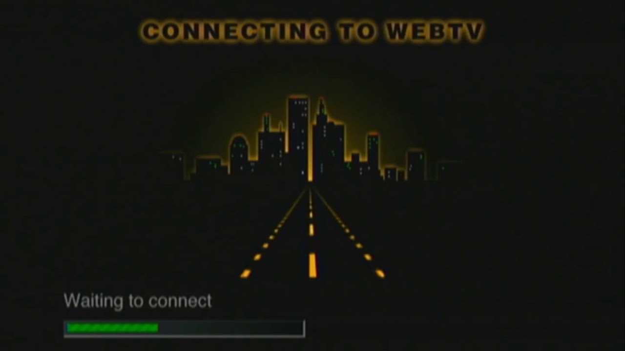 'Connecting to WebTV' (decent quality) - YouTube