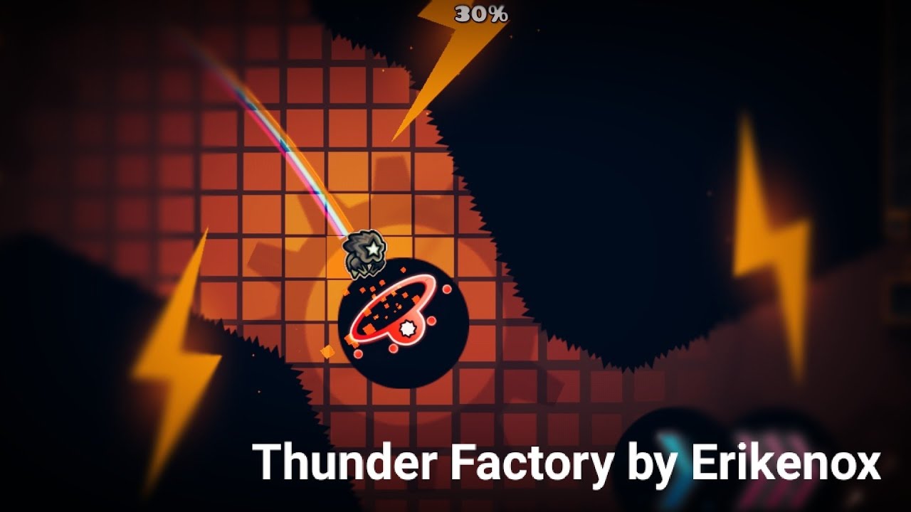 Thunder Factory [Daily Level, 2 Coins] | Geometry Dash - YouTube