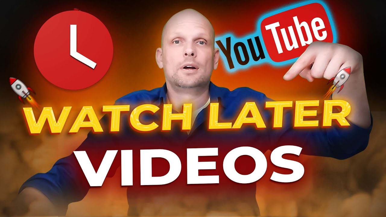 Where To Find Watch Later Videos In YouTube - YouTube