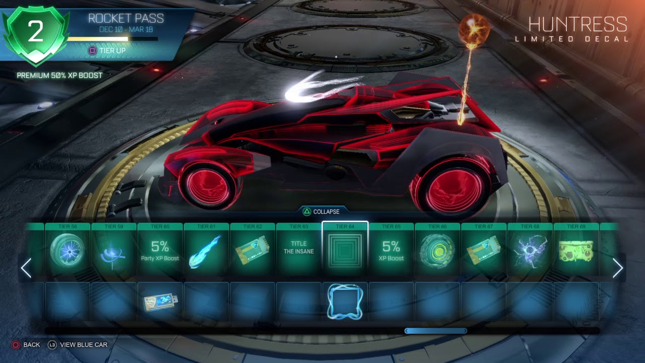 Rocket League® Huntress decal - YouTube