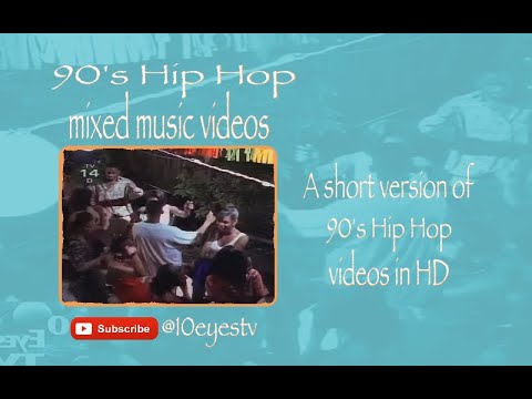 90's Hip Hop mixed music videos HD - YouTube