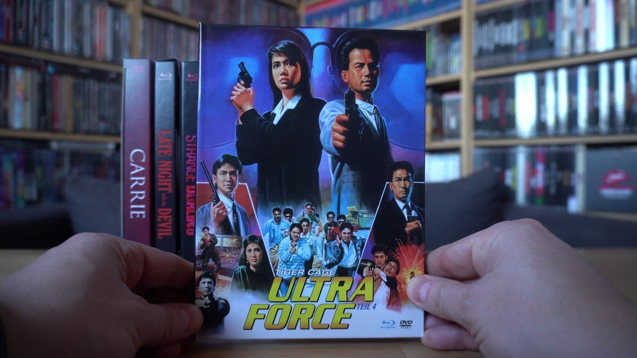 TIGER CAGE - ULTRA FORCE 4 (DT Blu-ray Mediabook Cover C) / Zockis ...