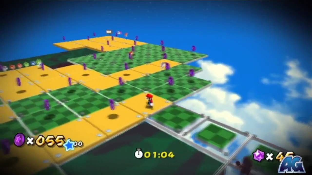 Super Mario Galaxy 2 - Mario Squared Galaxy - Prankster Comet - Luigi's ...