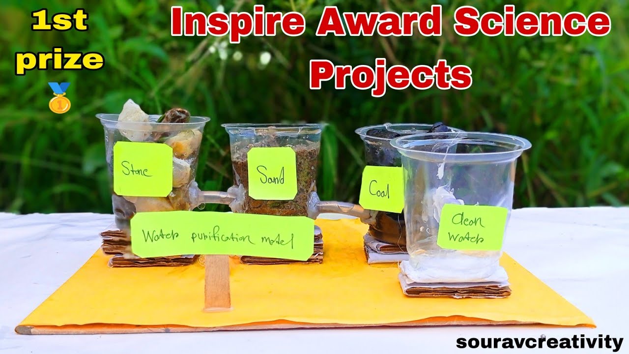 Inspire Award Science Projects 2024 Water Purification Model inspire-award-science-projects-2024-water-purification-model