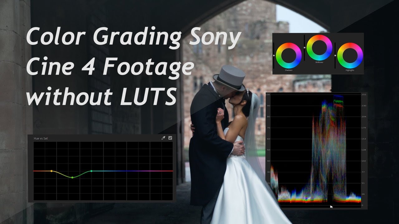 How I color grade Sony Footage + My Sony PP settings - YouTube