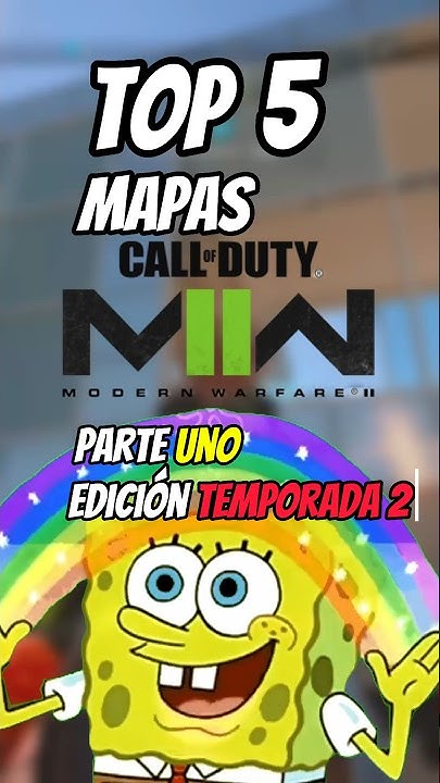 TOP 5 MAPAS EN CALL OF DUTY MW2 | PT. 1 3000 DESARROLLADORES 🤓 - YouTube
