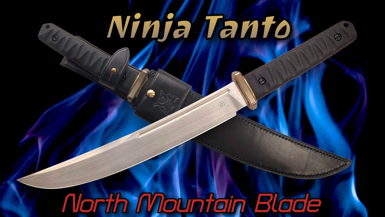 North Mountain Ninja Tanto - Beautiful and Capable Show Piece in SLD ...