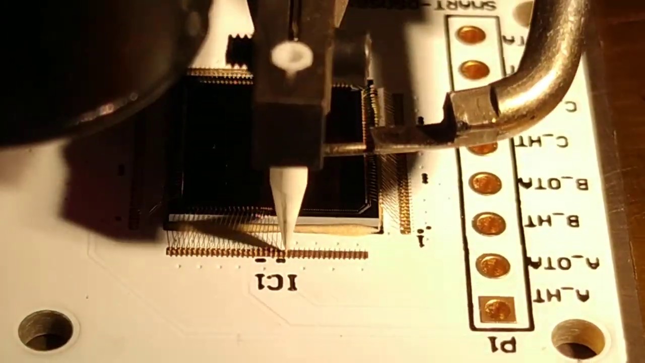 Gold wire bonding india 1mil fully automatic esec 3100 plus - YouTube