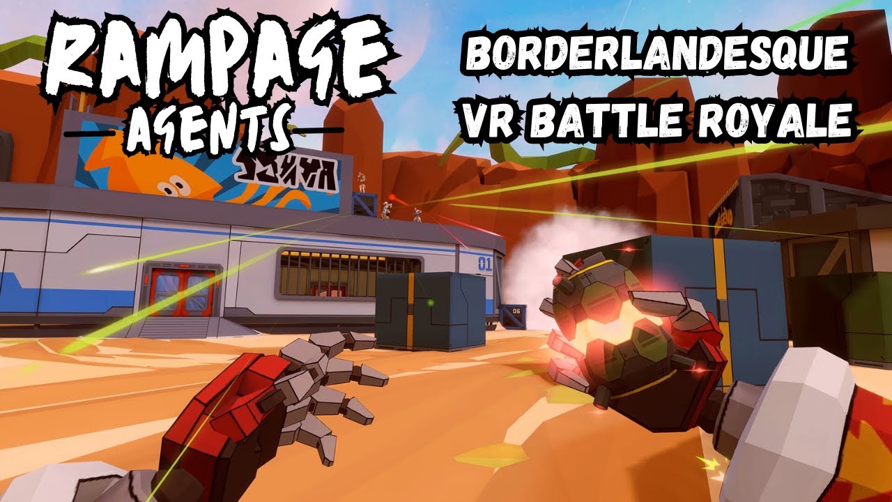 Rampage Agents VR - NEW Borderlandesque Battle Royale - YouTube