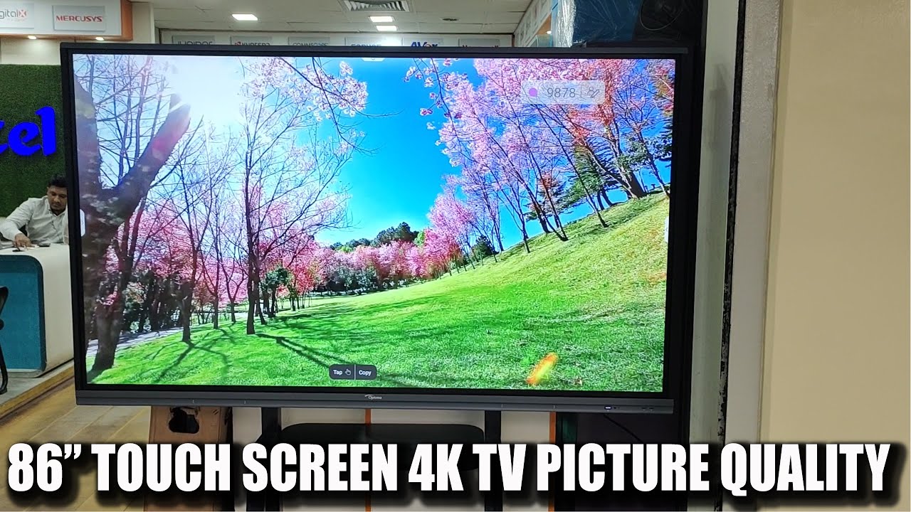 Smart Board 4K Monitor | Interactive Flat Panel Display | Touch screen ...