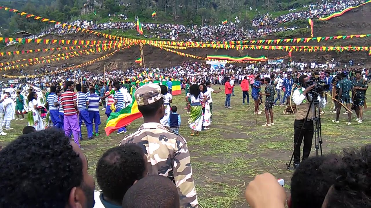 Lasta Lalibela ashenda ceremony - YouTube