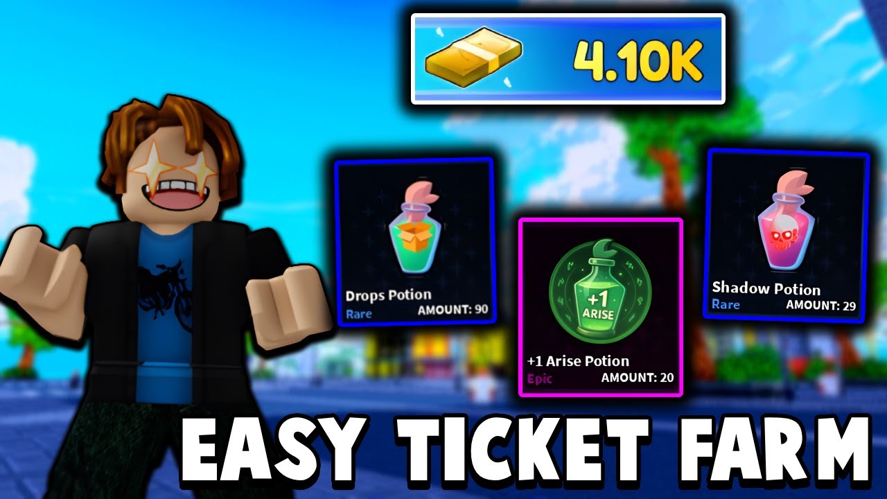 *EASY* TICKET AND POTION FARM METHOD IN ARISE CROSSOVER [TAGALOG] - YouTube