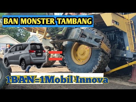 Review Tire/Ban Monster Tambang Seharga Mobil Innova || HD785-7 KOMATSU ...