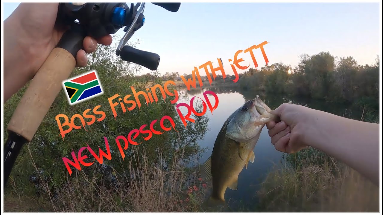 Bass Fishing With My New Rod . | South African Bass Fishing - YouTube