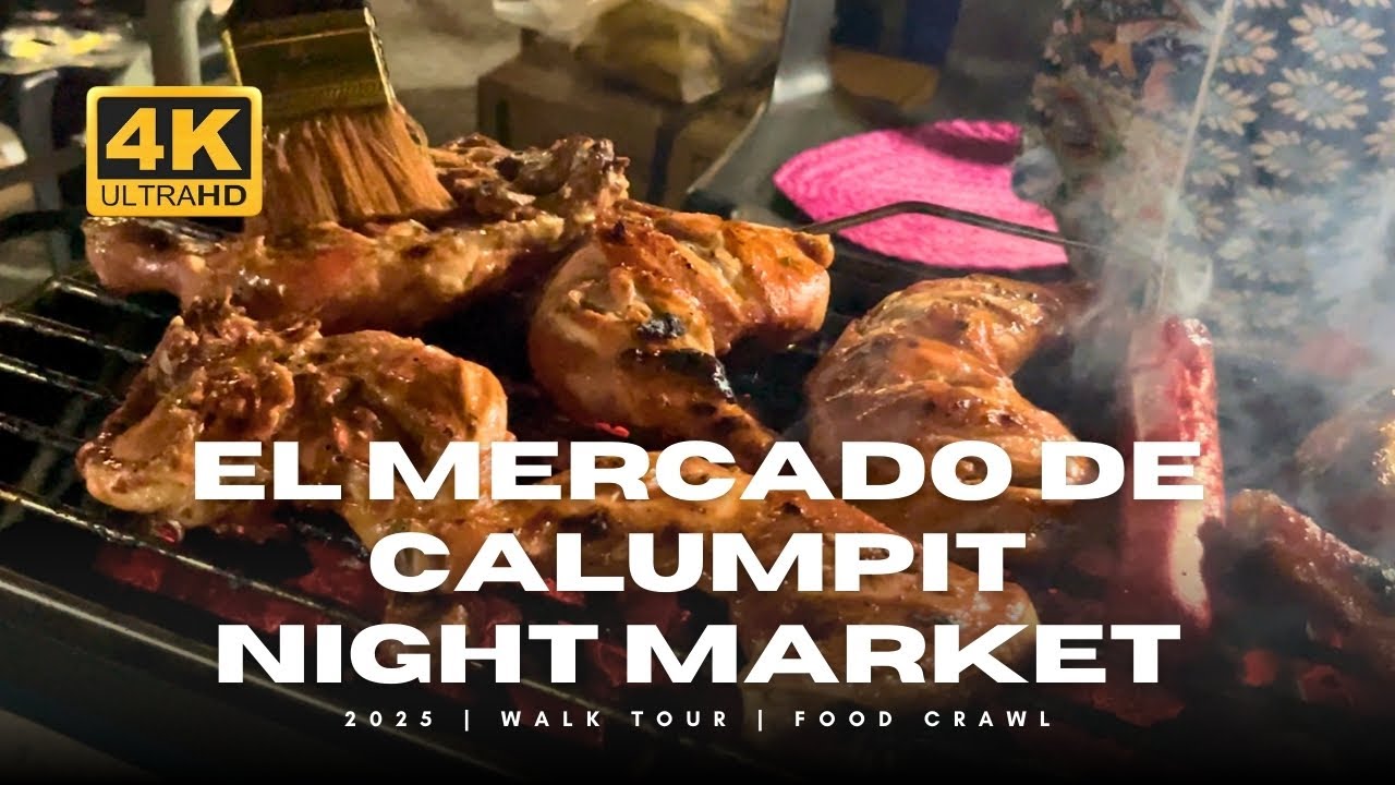 El Mercado de Calumpit Night Market Walk Tour | No Talking | Bulacan ...