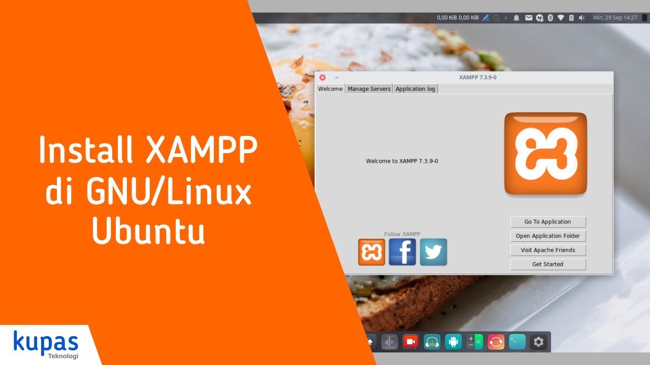 Cara Install XAMPP di Ubuntu 18.04 LTS - YouTube