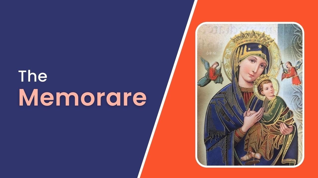 The Memorare | Prayer to Mother Mary - YouTube