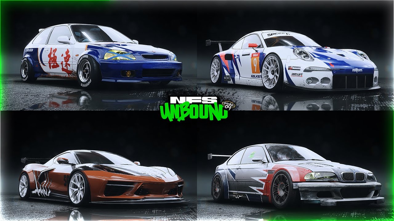 NEW BLACKLIST Cars in NFS Unbound - YouTube
