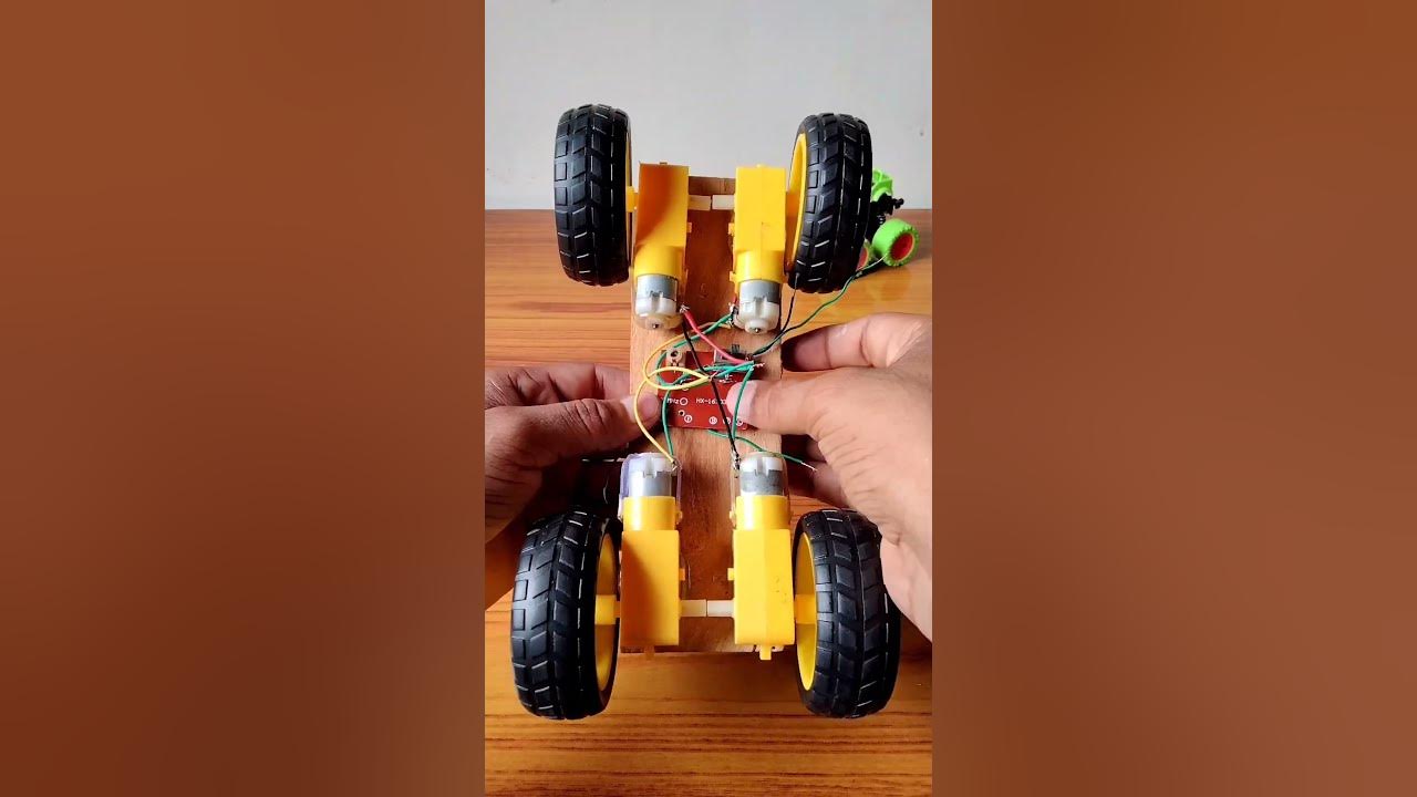 How To Make RC Car At Home | DIY Remote Control Car | #shorts #rccar # ...