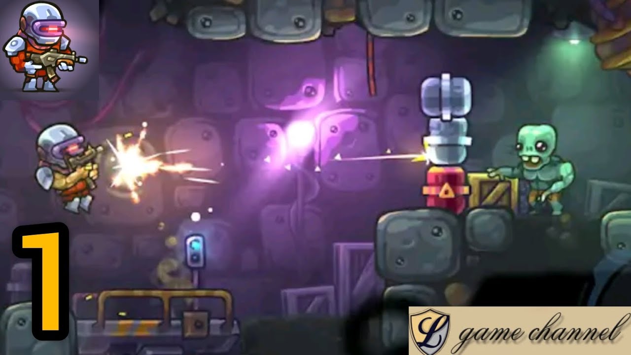 Zombotron Re Boot Gameplay Walkthrough Level 1 - Zombie game - Zombie ...
