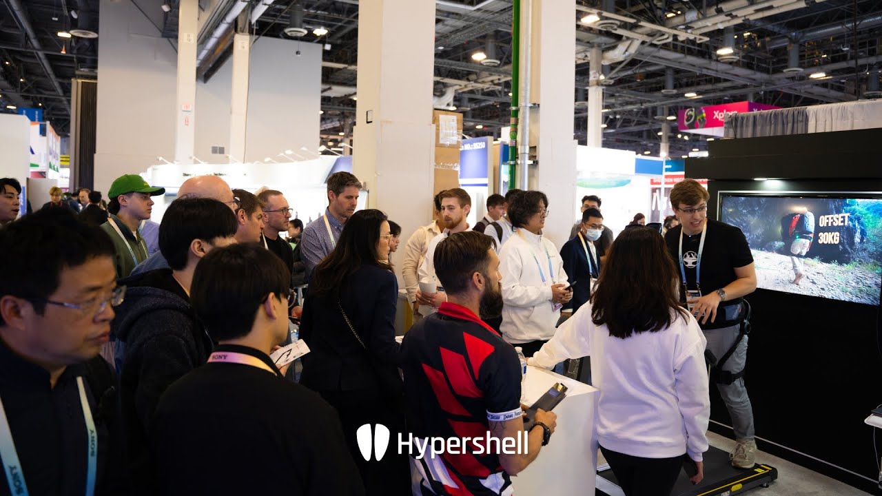 Take a look at this try-on video on our first show! | CES 2024 x Hypershell - YouTube