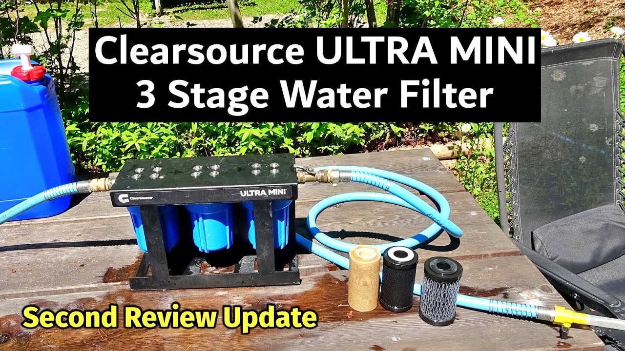 6 Month Update - Clearsource Ultra Mini Water Filter System - YouTube