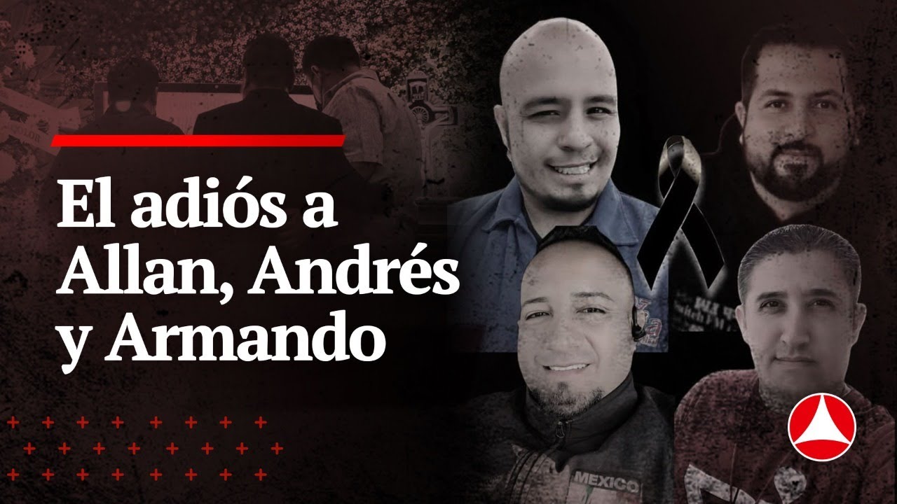 El adiós a Allan, Andrés y Armando - YouTube
