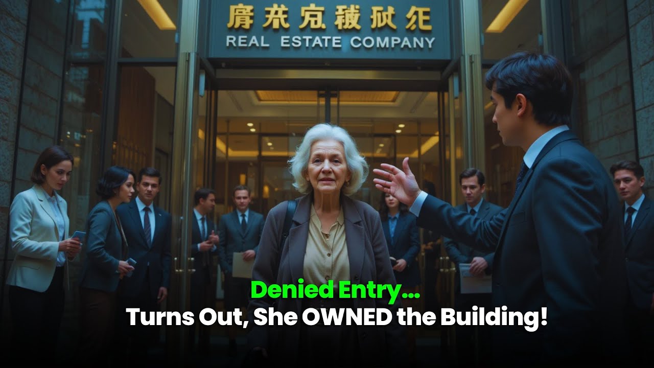 Old Woman Denied Entry to Office—No One Knew She Owned the Entire ...