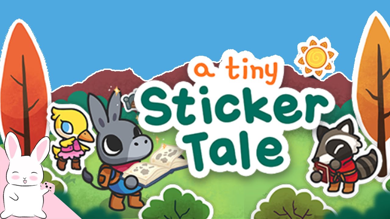 Solving Puzzles with Cute Stickers! | a tiny Sticker Tale DEMO GAMEPLAY ...
