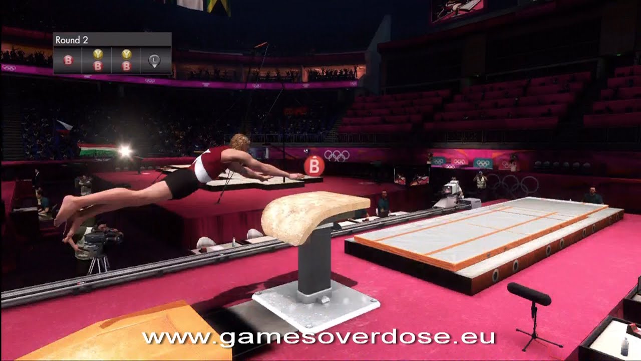 Men's Vault | London 2012:The Olympic Games | XBOX 360 | Hard - YouTube