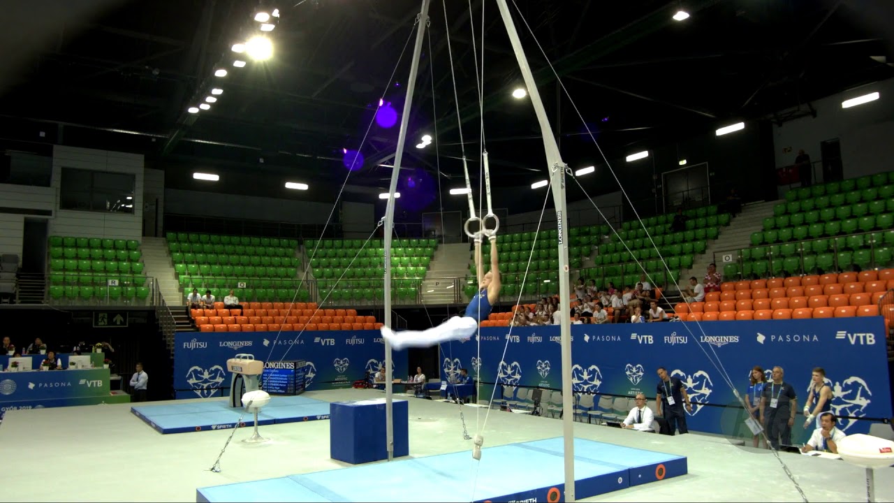 HYLL Vilgot (SWE) - 2019 Artistic Junior Worlds, Gyor (HUN ...