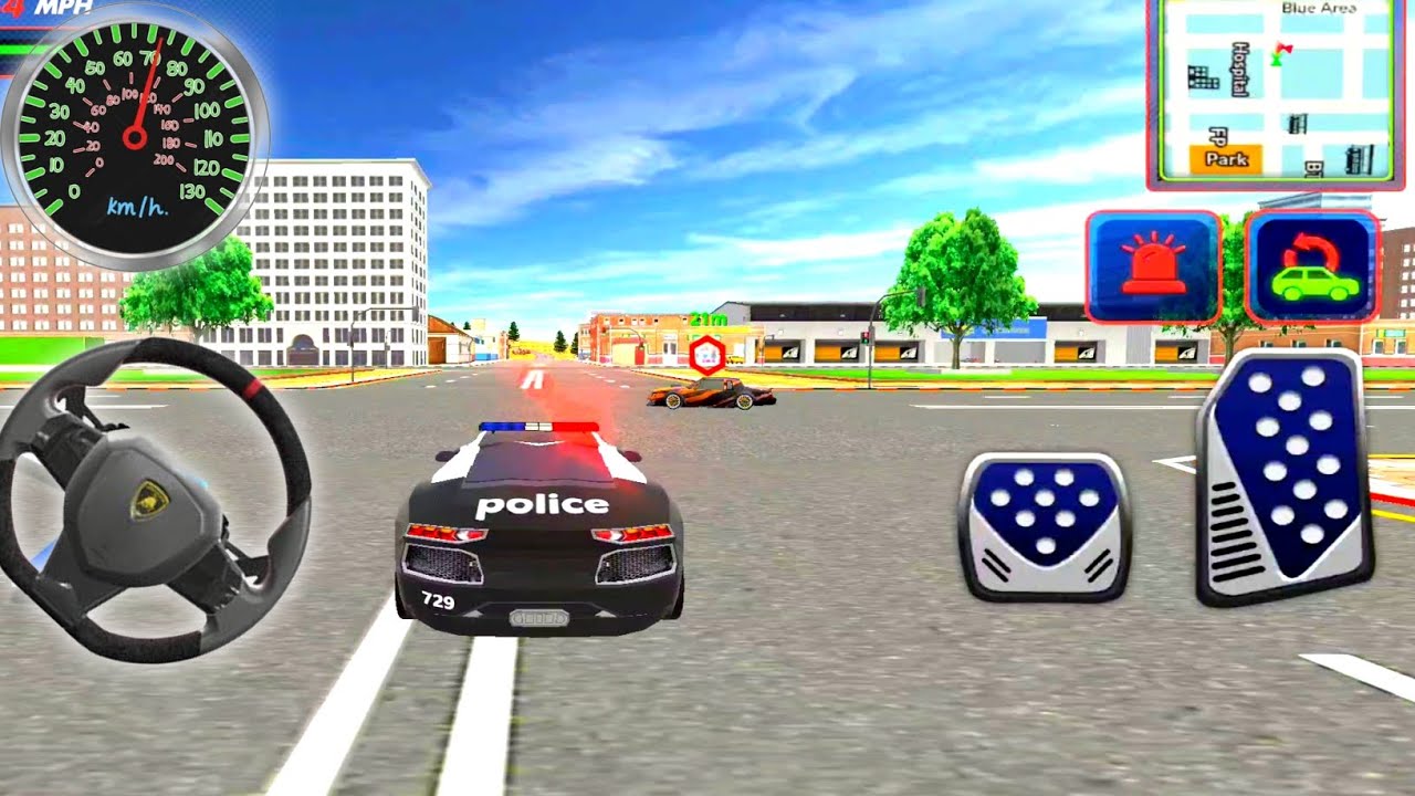 Police Car Chase in the City Full Game Play Video.[Android Gameplay ...