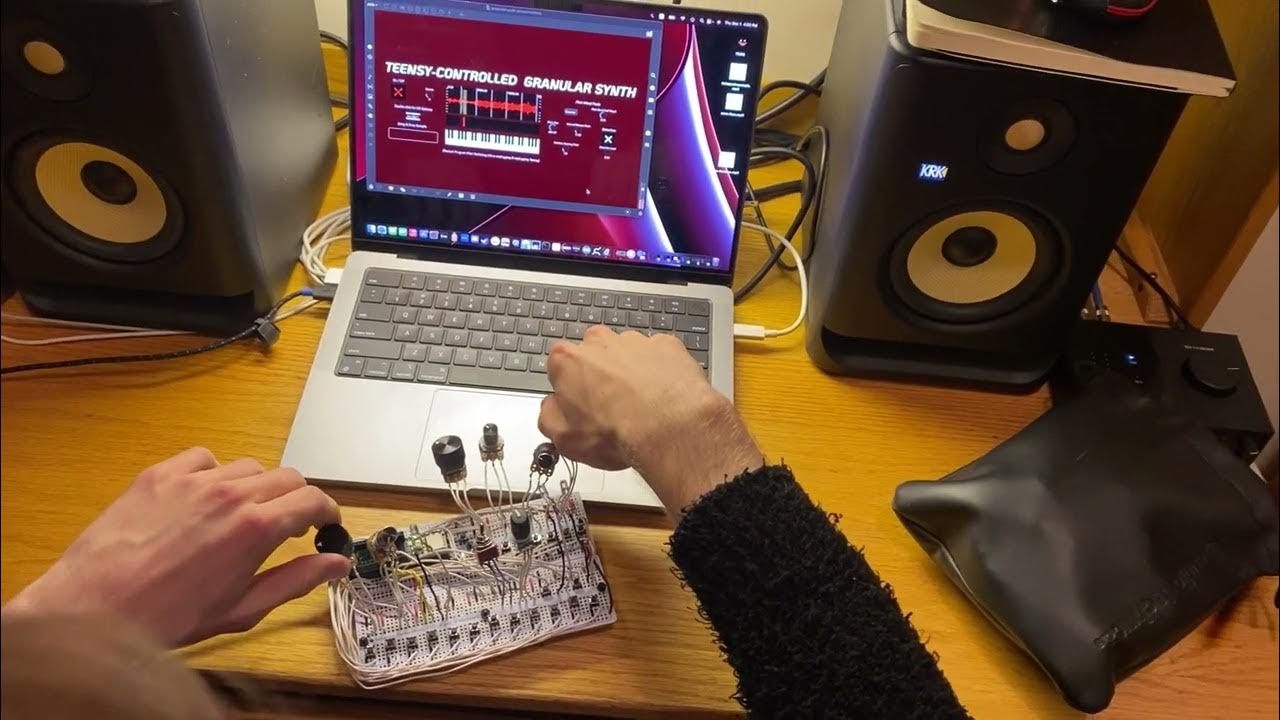 Digital Final Project - Teensy Controlled Granular Synth! - YouTube