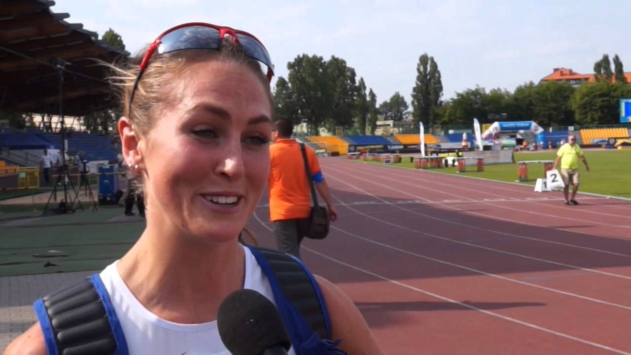 Jessica Tappin (GBR) after the first day, Torun 2014 - YouTube