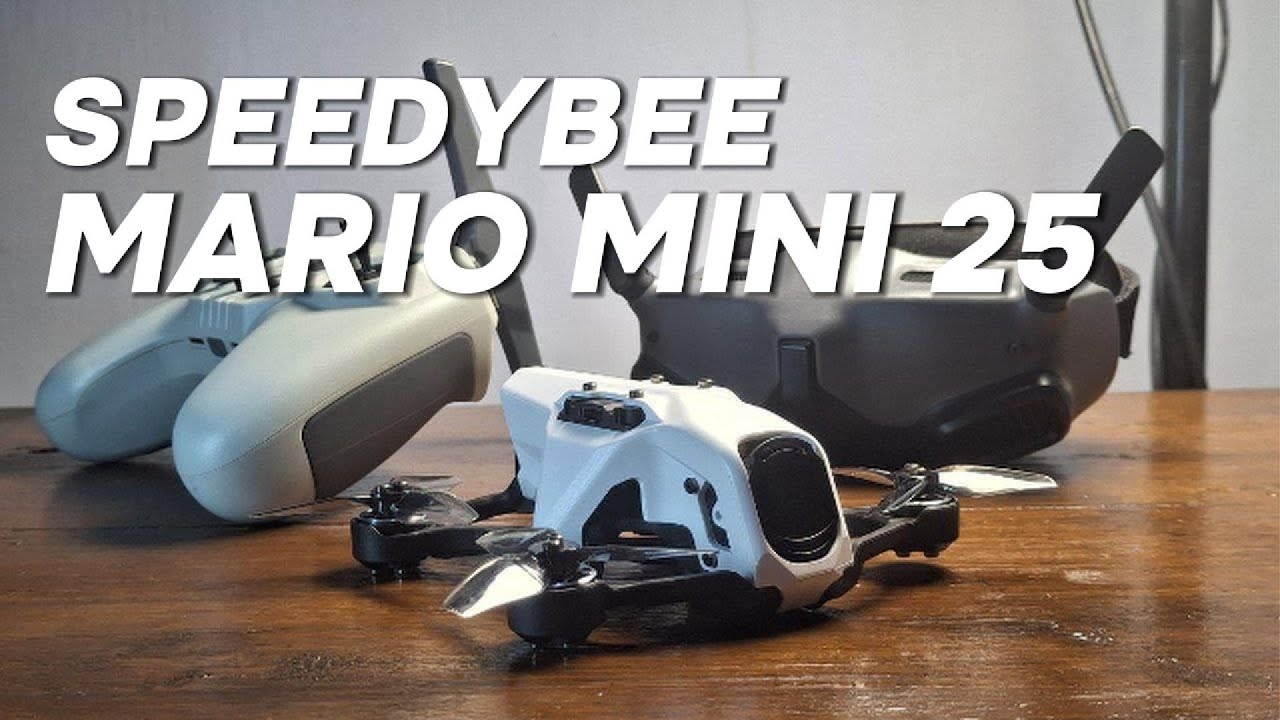 UNBOXING SPEEDYBEE MARIO MINI 25 DAN DJI O4 PRO - YouTube