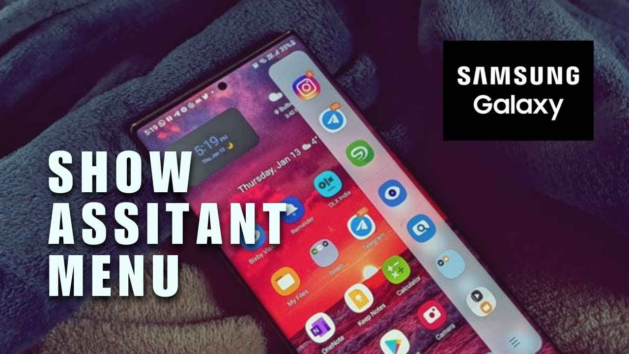 Customize Your Assistant Menu on Samsung! How to Show Assitant Menu as ...