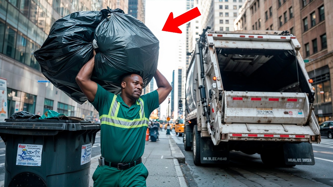 A Garbage Worker Dropped a Heavy Bag, What Fell Out Made Him Call 911 ...