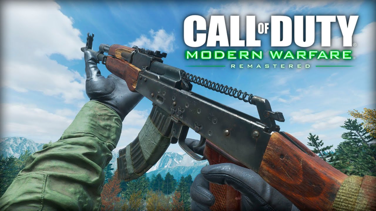 Call of Duty: Modern Warfare Remastered - All Weapons - YouTube